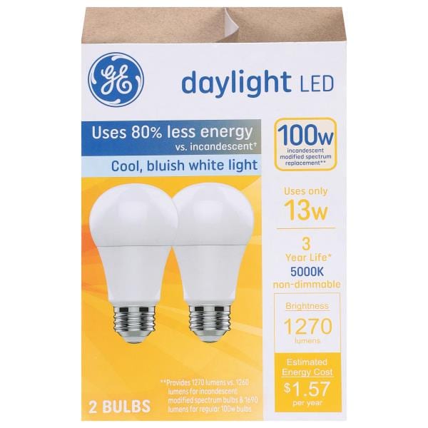 GE LED 13 Watts Daylight Bulbs | Publix Super Markets