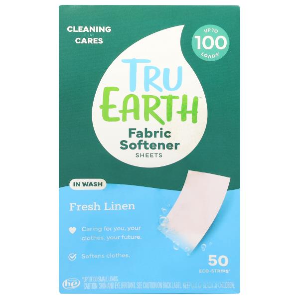 Tru Earth In Wash Fresh Linen Fabric Softener Sheets | Publix Super Markets
