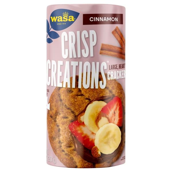 Wasa Crisp Creations Cinnamon Large Cracker | Publix Super Markets