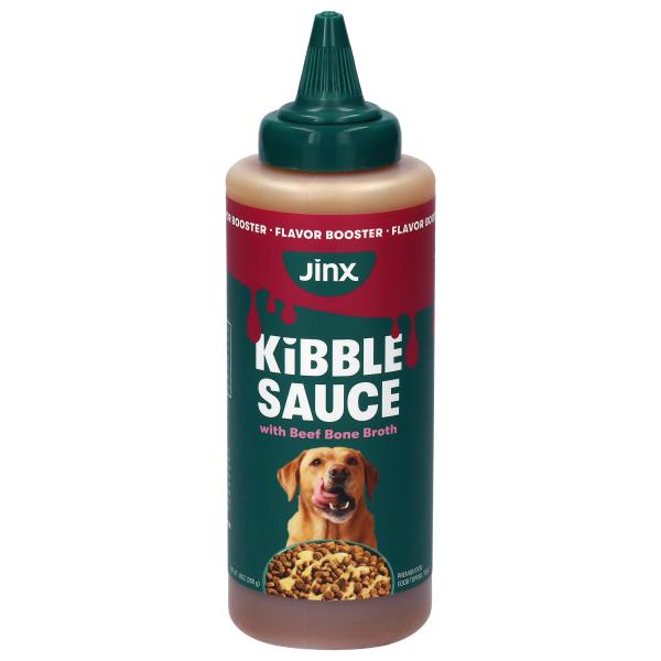 Jinx Premium Kibble Sauce with Beef Bone Broth Dog Food Topper/Treat ...
