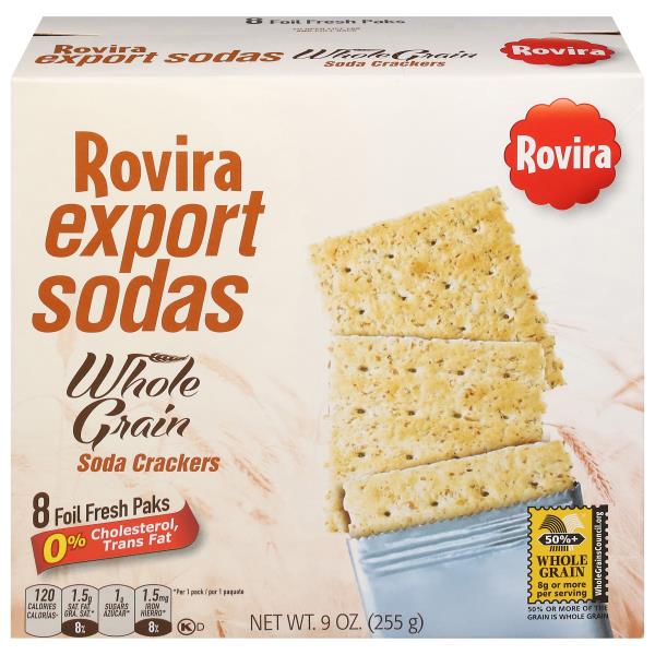 Rovira Soda Crackers, Whole Grain | Publix Super Markets