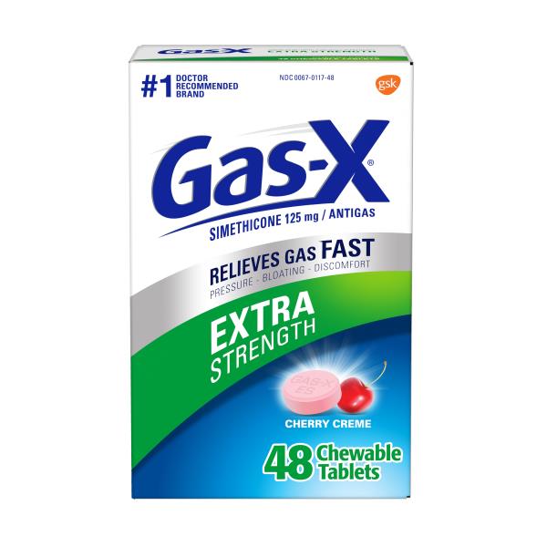 Gas-x Extra Strength Chewable Gas Relief Tablets | Publix Super Markets