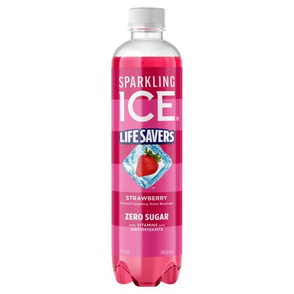 Sparkling Ice Life Savers Lifesavers Strawberry 17oz Bottles | Publix ...
