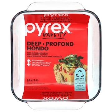 Pyrex 2.6 Qt Deep Glass Baking Dish | Publix Super Markets