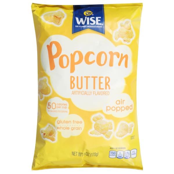 WISE Popcorn, Air Popped, Butter | Publix Super Markets
