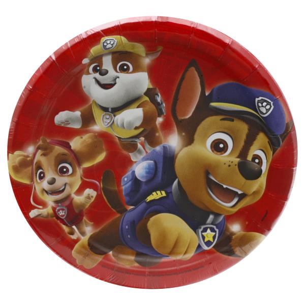 Unique 6-3/4 Inch Paw Patrol Plates | Publix Super Markets