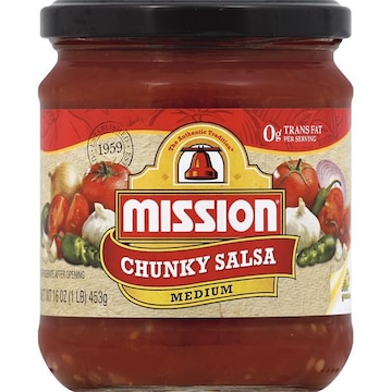 Mission Salsa, Chunky, Medium | Publix Super Markets