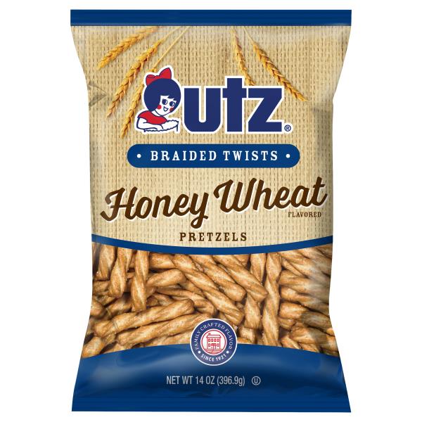 Utz Pretzels, Honey Wheat Flavored, Braided Twists | Publix Super Markets