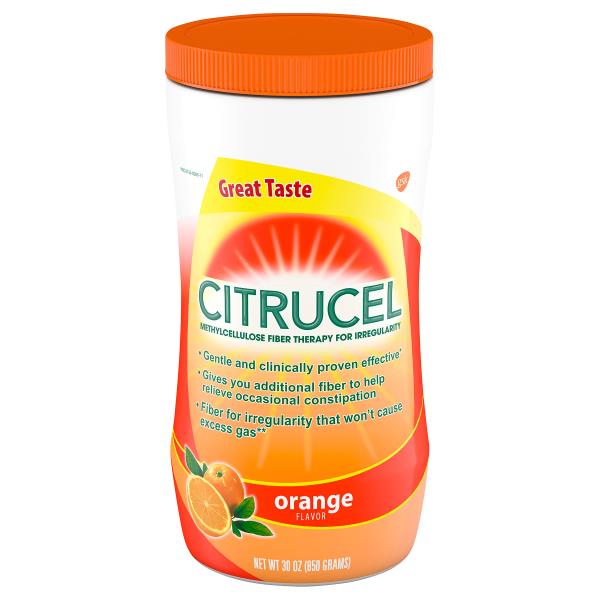 Citrucel Fiber Therapy, Orange Flavor | Publix Super Markets