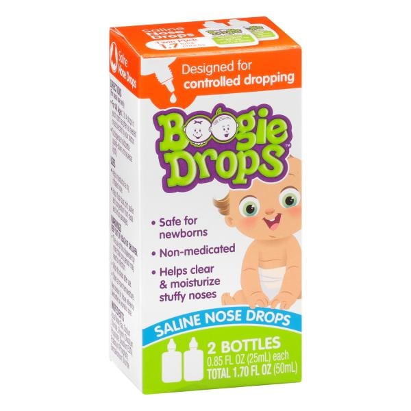 Boogie Drops Saline Nose Drops | Publix Super Markets