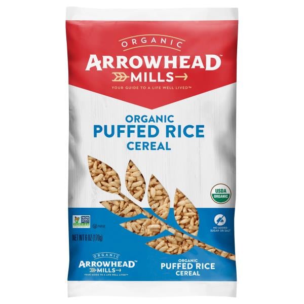 Arrowhead Mills Puffed Rice Cereal, Organic | Publix Super Markets