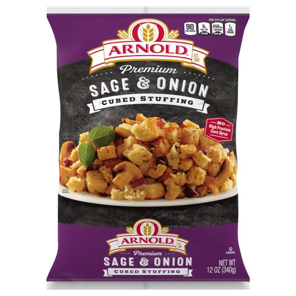 Arnold Stuffing, Cubed, Premium, Sage & Onion | Publix Super Markets