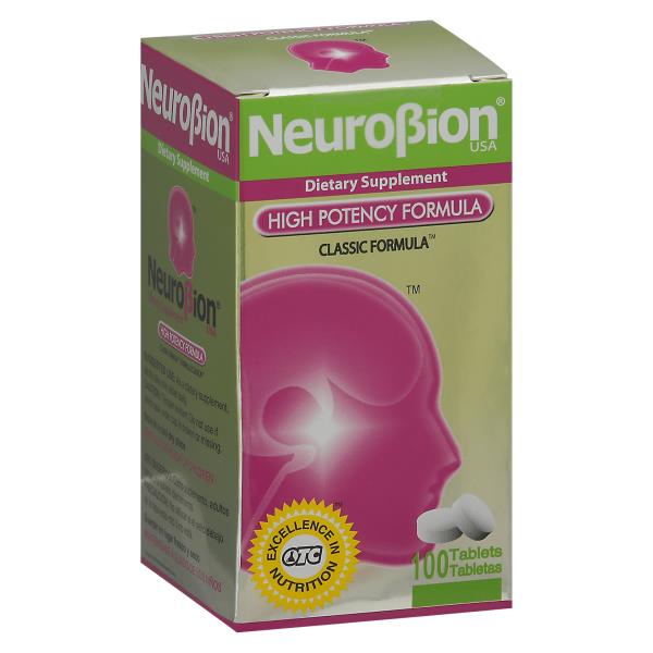 Neurobion Dietary Supplement, High Potency Formula, Tablets | Publix ...