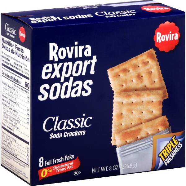 Rovira Export Sodas Soda Crackers, Classic | Publix Super Markets
