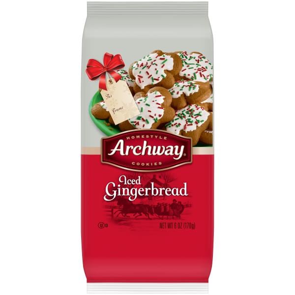 Archway® Holiday Iced Gingerbread Cookies | Publix Super Markets