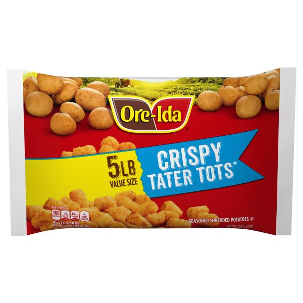 Ore-Ida Tater Tots, Crispy, Value Size | Publix Super Markets