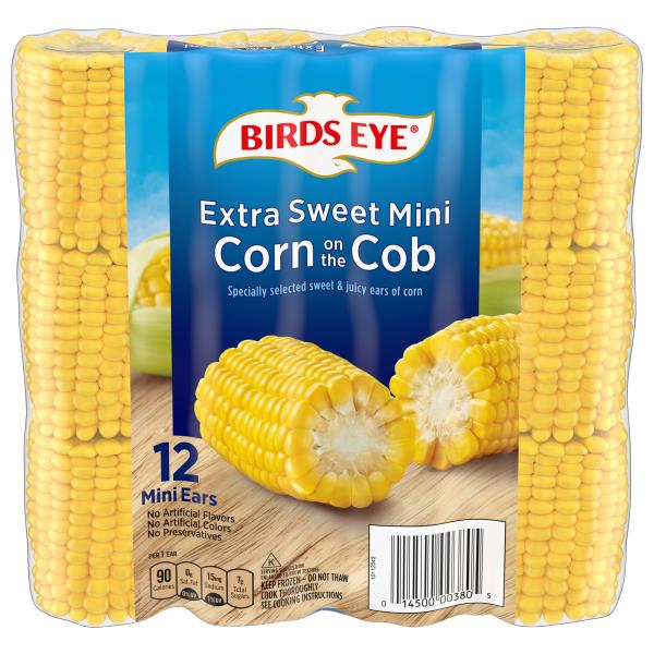 Birds Eye Corn on the Cob, Extra Sweet, Mini Ears | Publix Super Markets