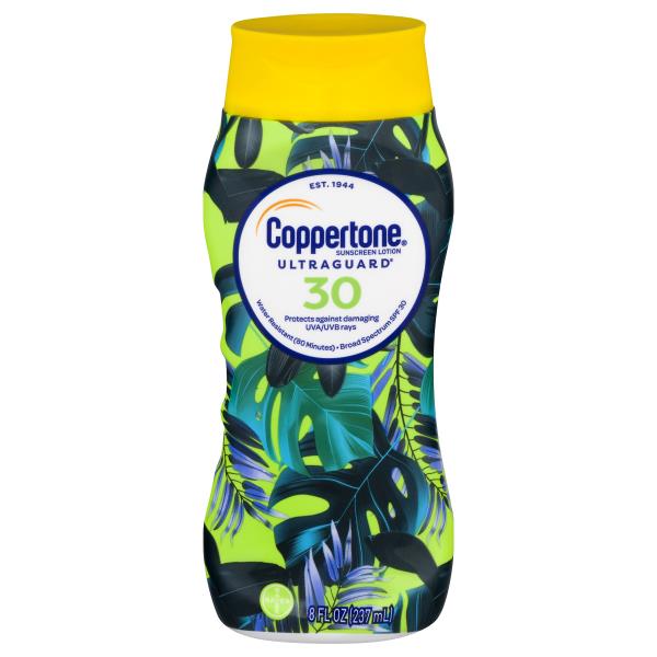 Coppertone Ultraguard Sunscreen Lotion, Broad Spectrum SPF 30 | Publix ...