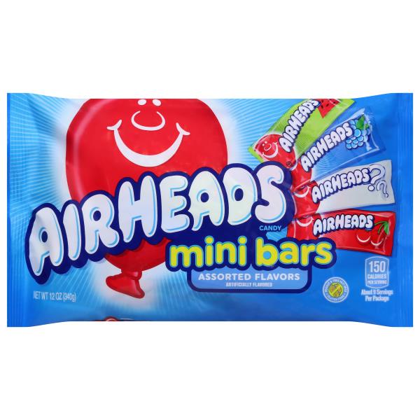 AirHeads Mini Bars Assorted Flavors Candy | Publix Super Markets