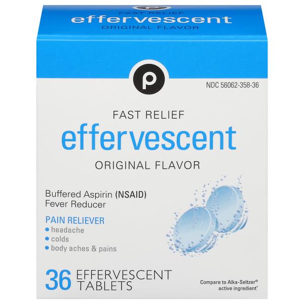Publix Effervescent, Tablets, Original Flavor | Publix Super Markets
