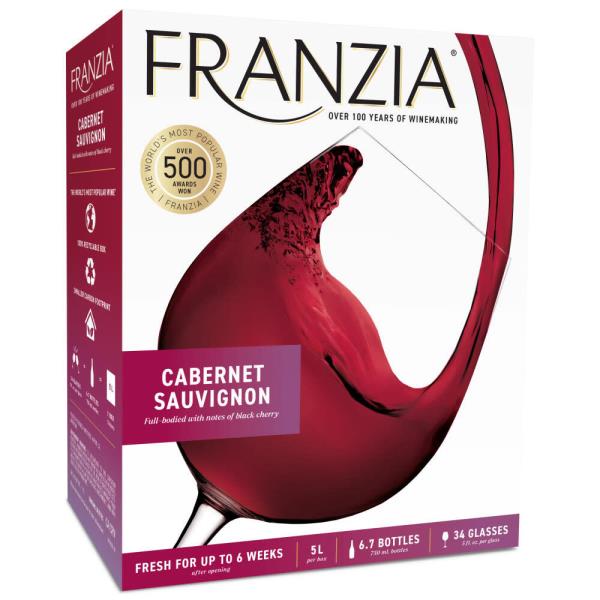 Franzia Vintner Select Cabernet Sauvignon Red Wine Box | Publix Super ...