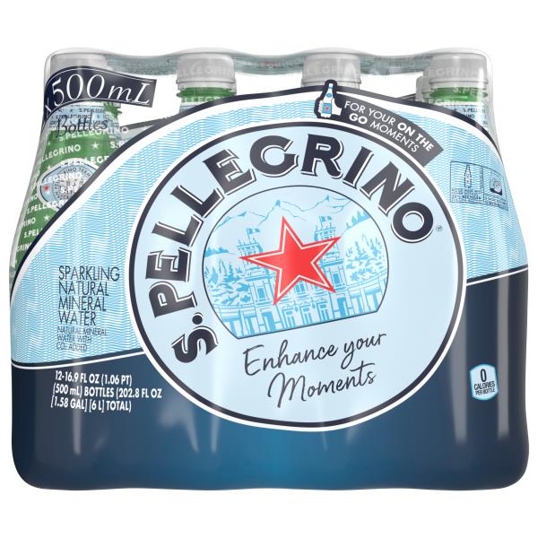 Sanpellegrino Mineral Water, Sparkling, Natural | Publix Super Markets
