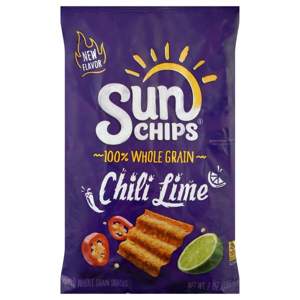 SunChips Chili Limon Whole Grain Snacks | Publix Super Markets