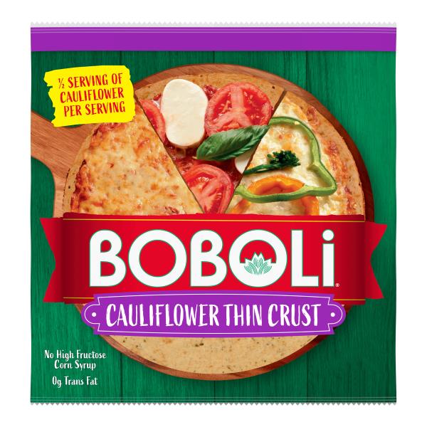 Boboli Boboli Vegetable Herb Cauliflower 12" Thin Pizza Crust, 10 oz ...