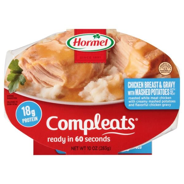 Hormel Compleats Chicken Breast & Gravy with Mashed Potatoes | Publix ...