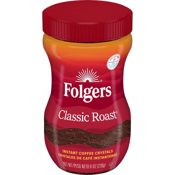 Folgers Instant Coffee Crystals, Classic Roast | Publix Super Markets