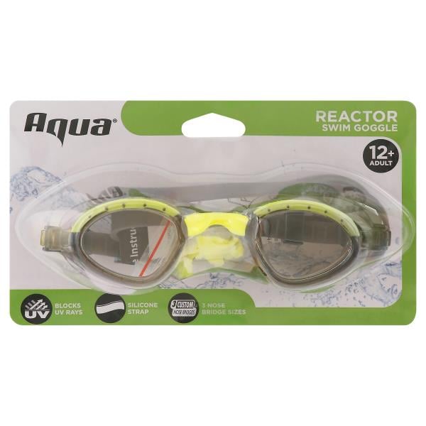 Aqua Swim Goggle, Reactor, Adult | Publix Super Markets