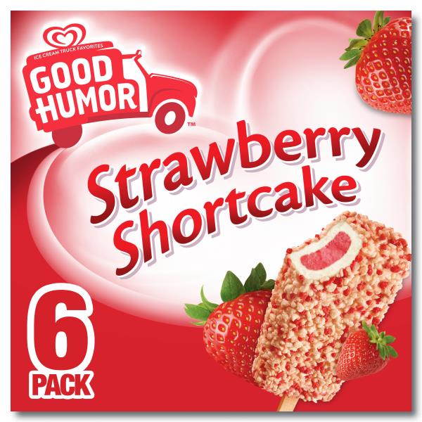 Good Humor Frozen Dairy Dessert Bars Strawberry Shortcake | Publix ...