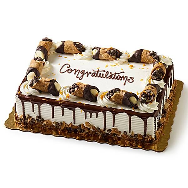 1/4 Sheet Orange Cannoli Supreme | Publix Super Markets