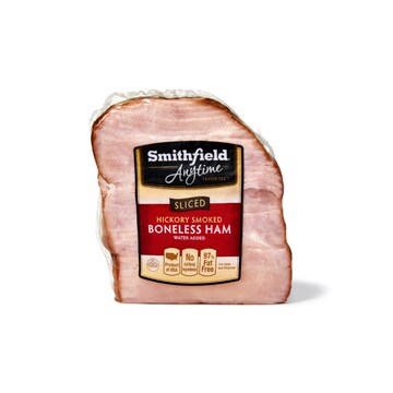 Smithfield Anytime Favorites Hickory Quarter Sliced, Boneless Ham ...