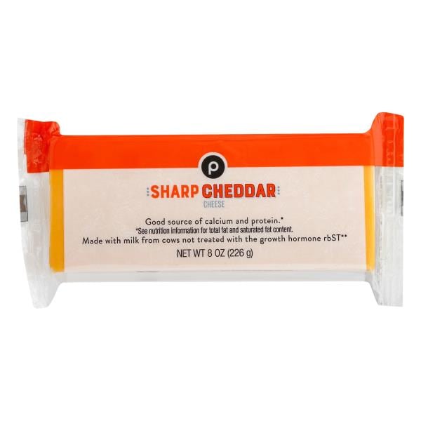 Publix Sharp Cheddar, Chunk Cheese | Publix Super Markets