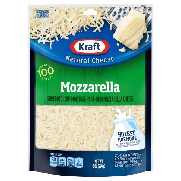 Kraft Low-Moisture Part-Skim Mozzarella Shredded Cheese | Publix Super ...