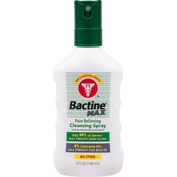 Bactine Max Cleansing Spray, Pain Relieving | Publix Super Markets