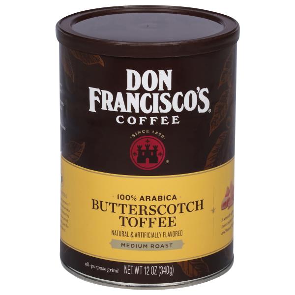 Don Francisco's Coffee, Butterscotch Toffee, 100% Arabica | Publix ...