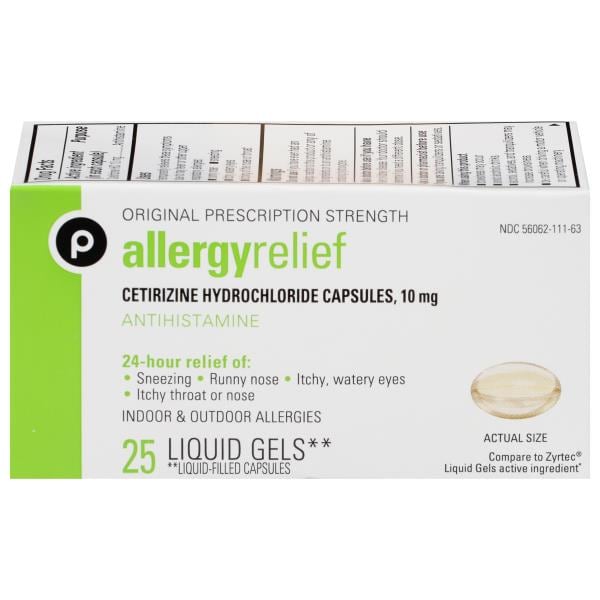 Publix Allergy Relief, Indoor & Outdoor, Original Prescription Strength ...