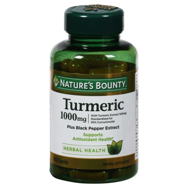 Nature's Bounty Turmeric, 1000 mg, Capsules | Publix Super Markets