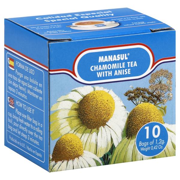Manasul Tea, Chamomile Tea, with Anise, Bags | Publix Super Markets