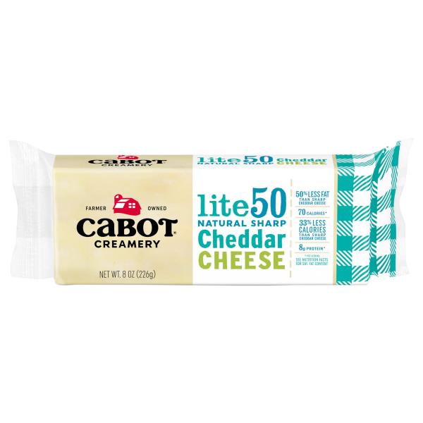 Cabot Cheese Lite50 Sharp Cheddar Cheese | Publix Super Markets