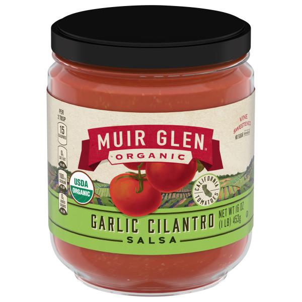 Muir Glen Organic Salsa, Garlic Cilantro | Publix Super Markets