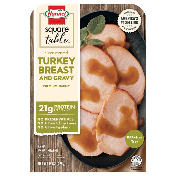 HORMEL Square Table Turkey Breast & Gravy, Sliced Roasted | Publix ...