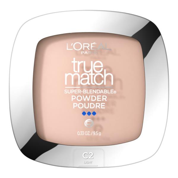 L'Oreal Paris True Match Super-Blendable Oil Free Makeup Powder C2 ...