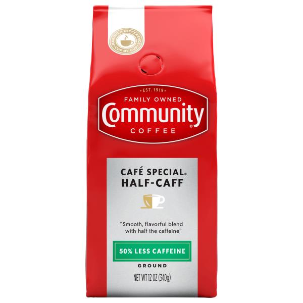 Community Coffee Coffee, Ground, Cafe Special, Half-Caff | Publix Super ...