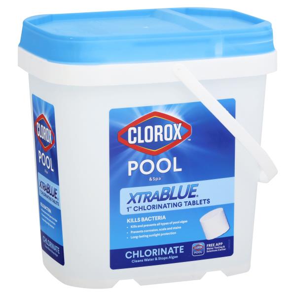 Clorox Pool & Spa Chlorinating Tablets, 1 Inch, XtraBlue | Publix Super ...