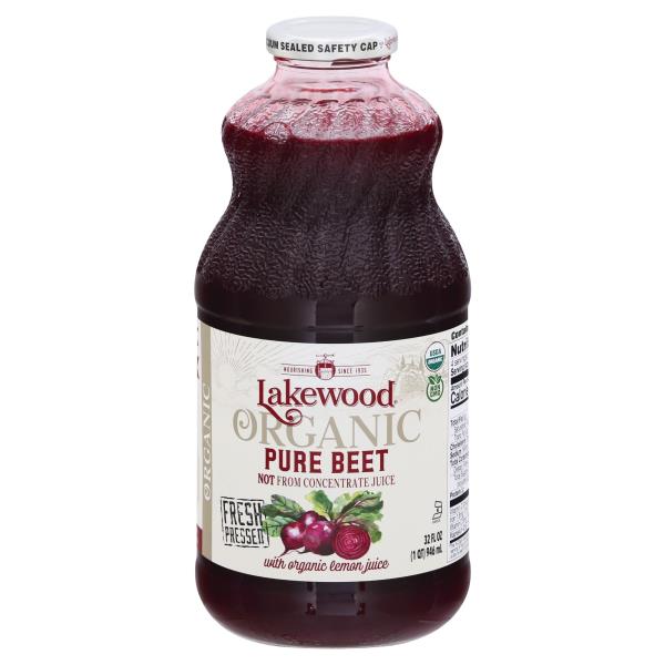 Lakewood Organic Juice, Organic, Pure Beet | Publix Super Markets