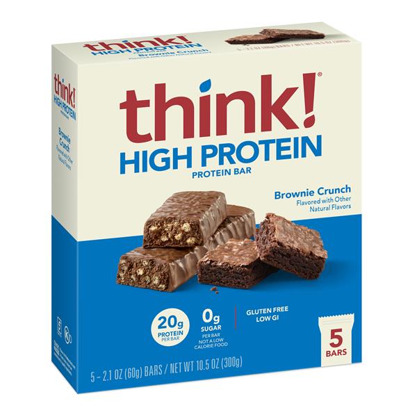 Think! Brownie Crunch High Protein Bars | Publix Super Markets
