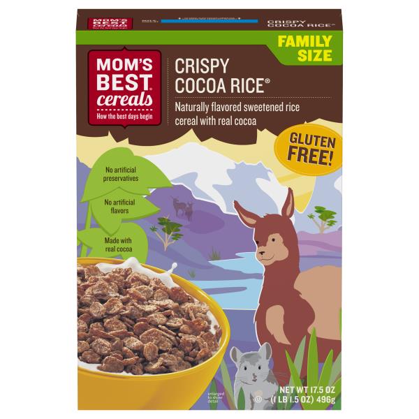 Mom's Best Cereal, Gluten Free, Crispy Cocoa Rice, Family Size | Publix ...